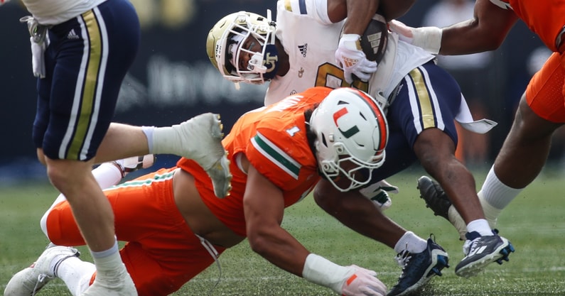 Miami vs. Georgia Tech: Photo gallery