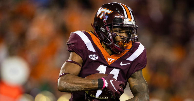 WATCH: Tre Turner reels in 69-yard Virginia Tech touchdown