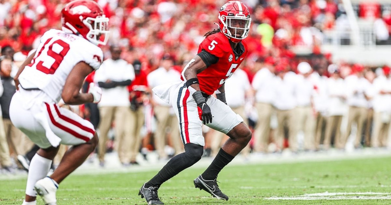 Kelee Ringo continues to develop in Dawgs' defense