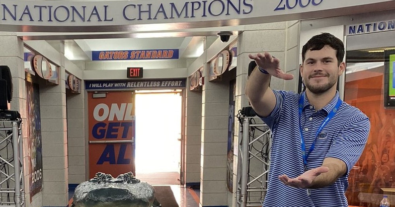 Chase Clark retained, promoted by Gators coach Billy Napier