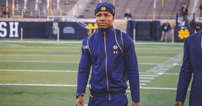 Notre Dame cornerback JoJo Johnson enters transfer portal