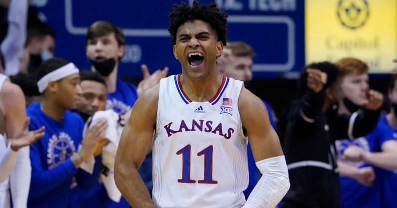 WATCH: Remy Martin loses it in Kansas national title win celebration