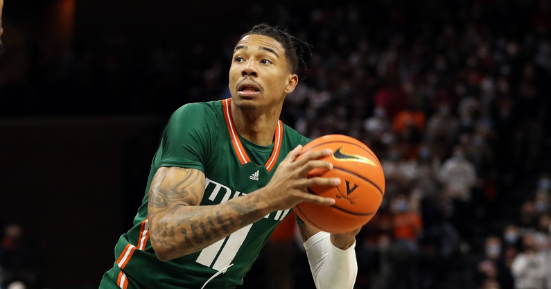 Miami's Jordan Miller out against Georgia Tech Wednesday night - On3