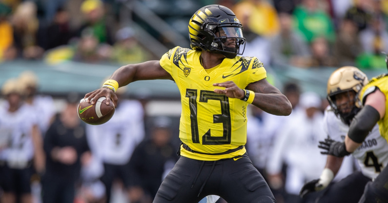 Former Oregon quarterback Anthony Brown Jr. shines in preseason finale ...