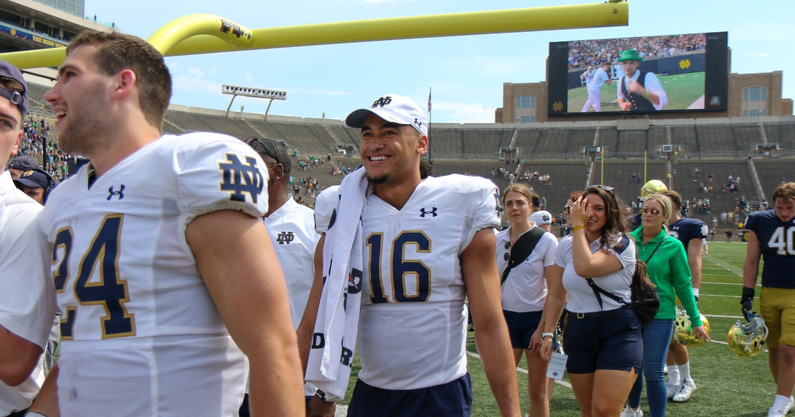 Elite mindset: Brandon Joseph transferred to Notre Dame to chase a ...