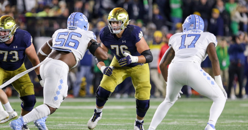 Notre Dame OL Joe Alt's NIL Valuation soars to more than $500,000