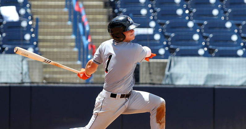 WATCH: Gavin Dugas blasts solo shot, ties Southern Miss in late innings ...