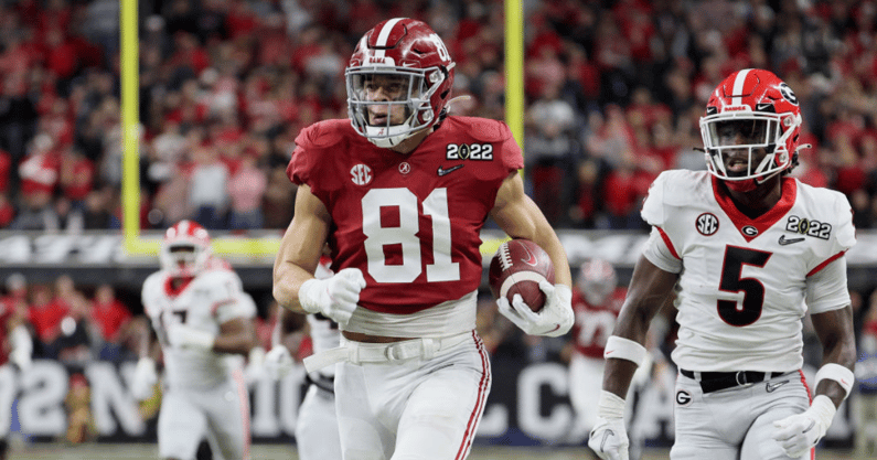Cameron Latu evaluates Alabama tight end room after offseason additions ...