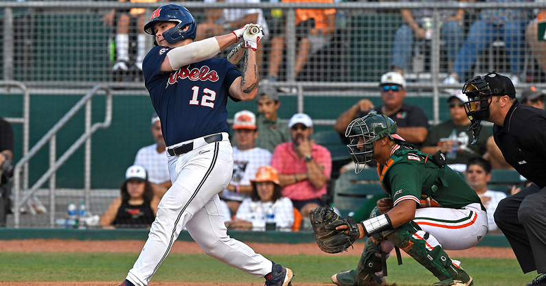 WATCH: Ole Miss answers back, ties Arkansas with solo home run - On3