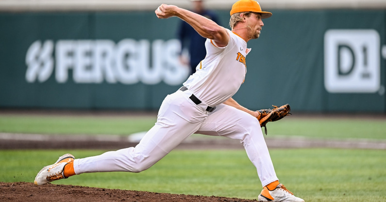 Los Angeles Angels select Tennessee pitcher Ben Joyce in 2022 MLB Draft ...