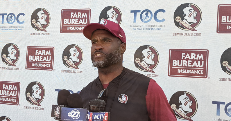 Warchant TV: FSU DB coach Marcus Woodson on defensive effort in camp - On3