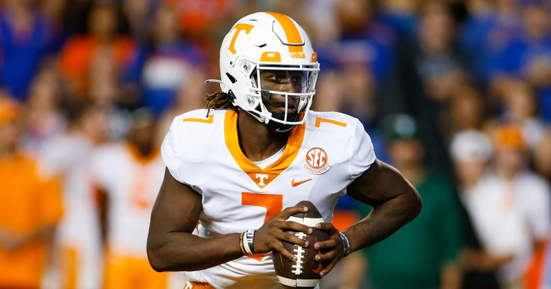 Joe Milton proving to be a rarity for Vols in today's college football ...