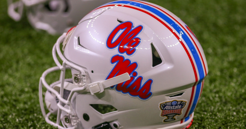 Look Ole Miss Unveils New Helmet Ahead Of Week 1 On3