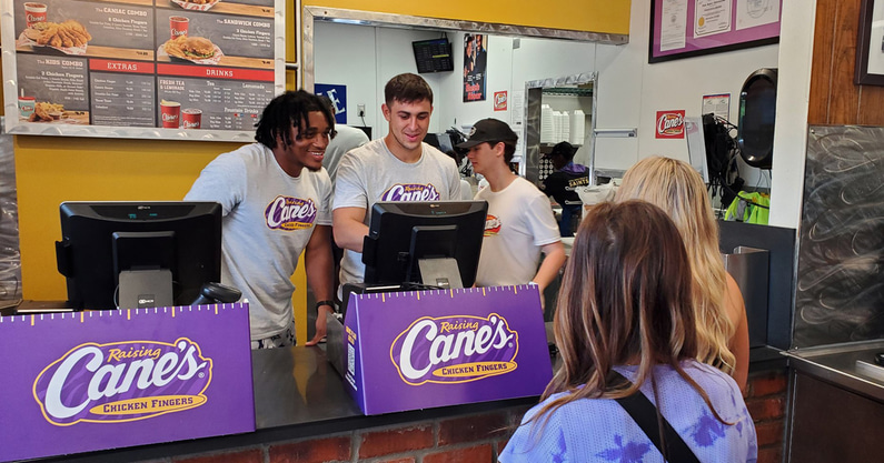 LSU stars take over Raising Cane’s as part of NIL deal