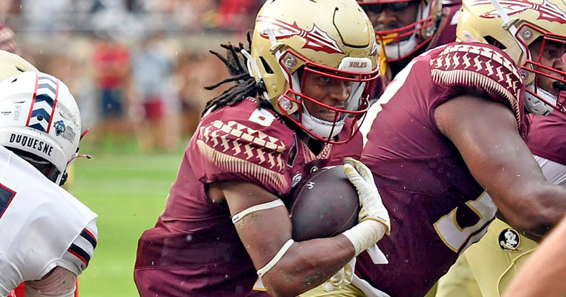 Florida State running back Treshaun Ward not in game after first-half ... Florida State running back Treshaun Ward not in game after first-half ...