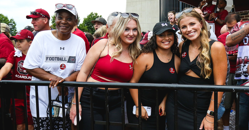 South Carolina football photos: Fans in the stands, Gamecock Walk