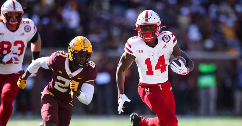 Rahmir Johnson position change requiring time, learning at Nebraska