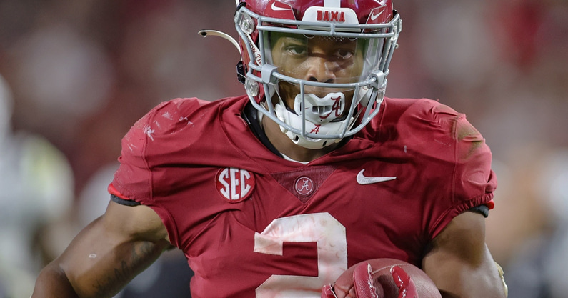 WATCH: Jase McClellan's 81-yard touchdown gives Alabama the lead vs ...