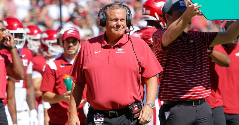 Sam Pittman makes definitive statement on Ricky Stromberg’s NFL ...