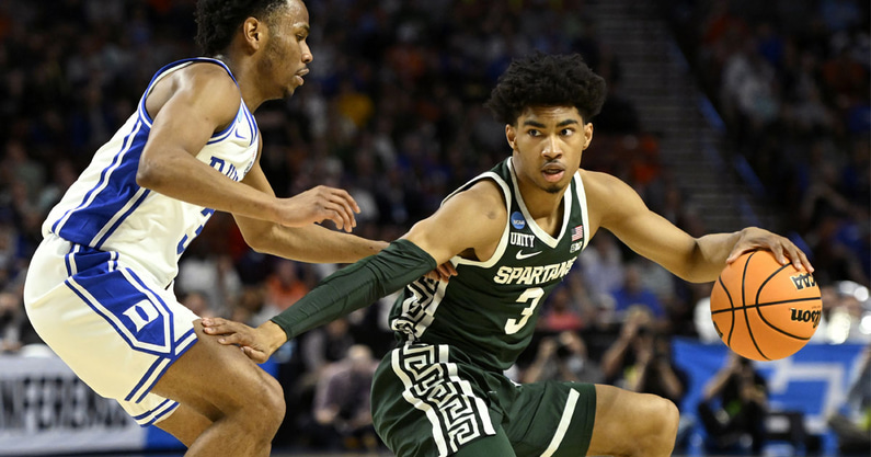 Michigan State G Jaden Akins undergoes surgery to repair injury