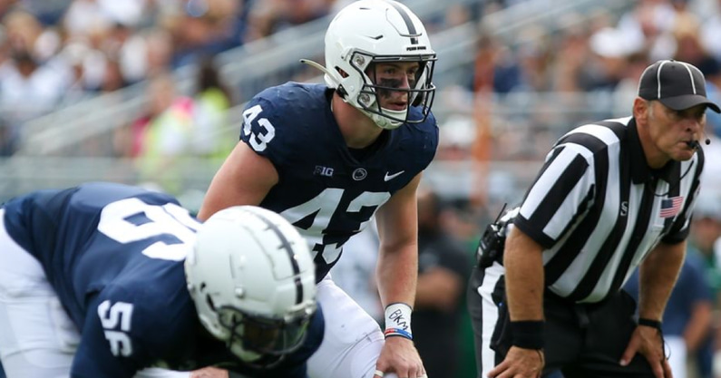 Penn State LBs prepping 'hard hats' for Auburn ground game