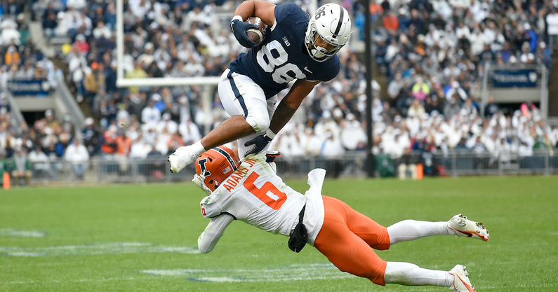 James Franklin: Brenton Strange is playing as good as any tight end in ...