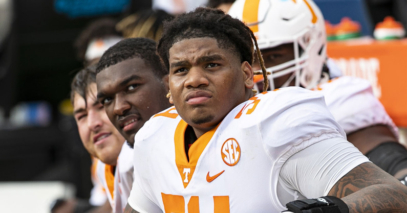 Tennessee's Gerald Mincey flipped off old Florida teammates