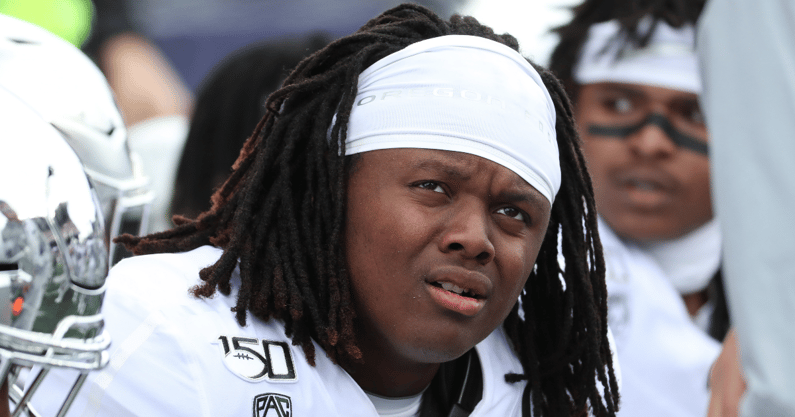 Oregon loses targeting appeal for linebacker DJ Johnson - On3 Oregon loses targeting appeal for linebacker DJ Johnson - On3