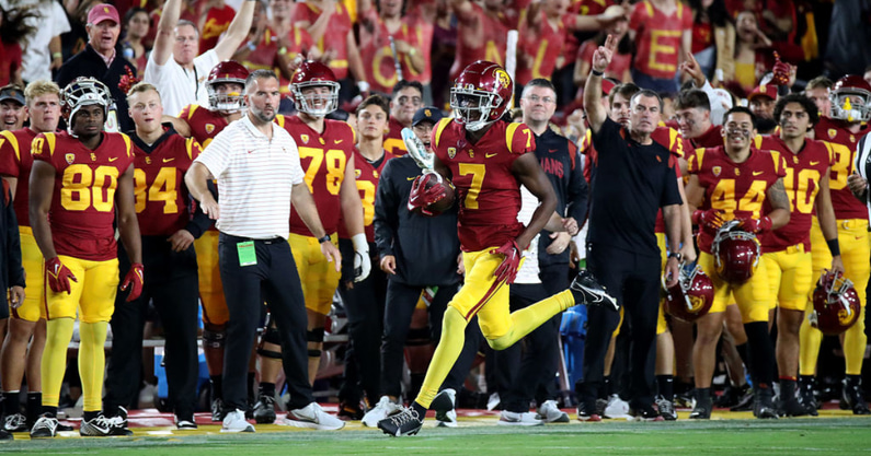 USC Gameday Notebook: Calen Bullock's Rise, Cameron Rising's Running ...