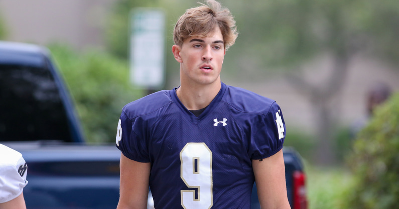 Notre Dame TE Eli Raridon to miss rest of season with torn ACL
