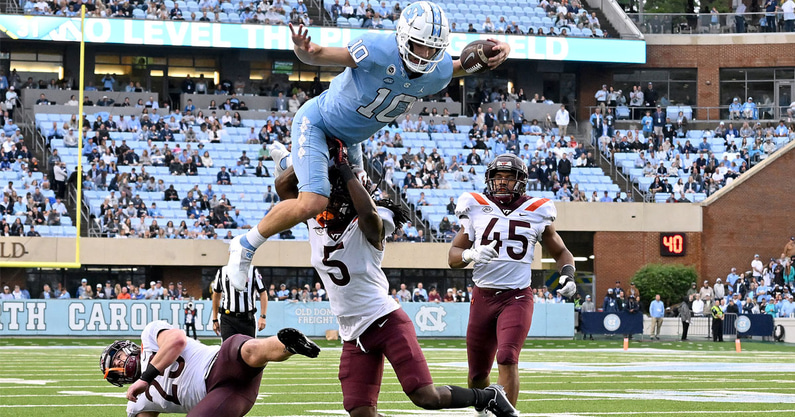 Drake Maye explains his 'Air Drake' moment - On3