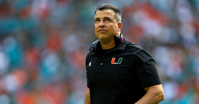 Mario Cristobal shares Miami's QB plans for Virginia game - On3