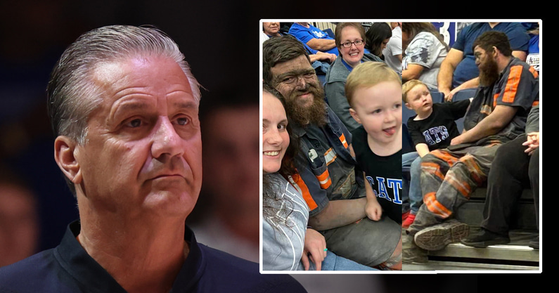 John Calipari on coal miner story: "You're bringing light to a good man ...