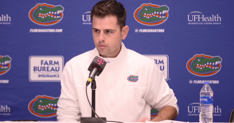 Todd Golden reacts to Florida Gators' 76-74 loss to FAU