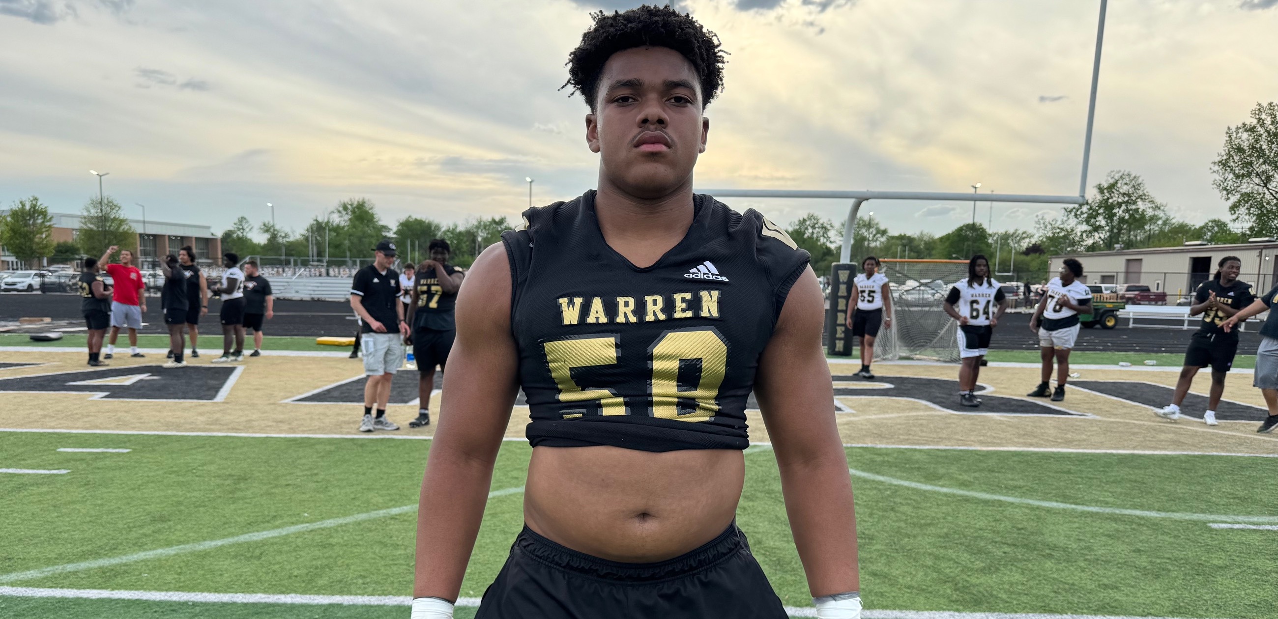 Cameron Herron top schools visits football recruiting