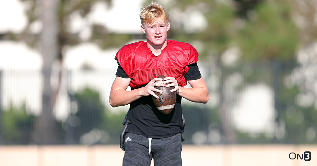 Elite 2027 4-star QB Brady Edmunds has ‘never felt better’ about his ...