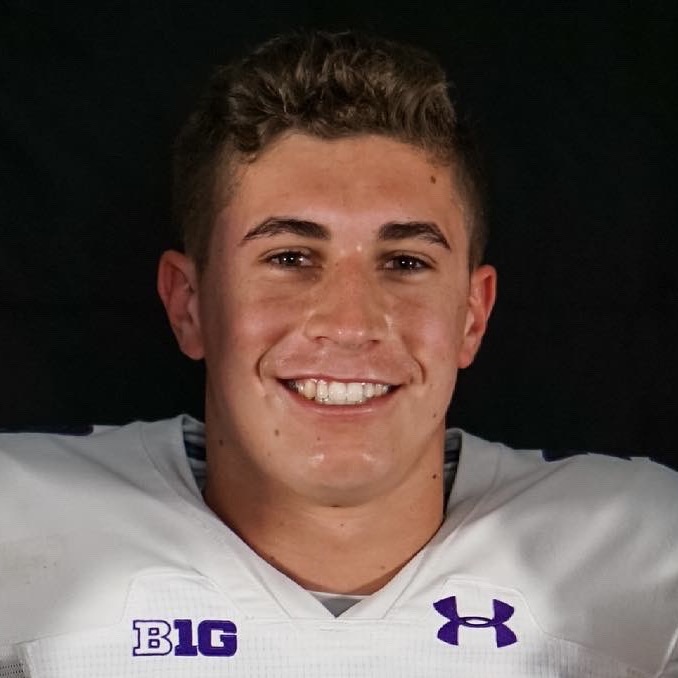 Braydon Brus - Northwestern Wildcats - Linebacker