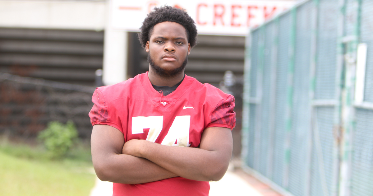 OL Jaylon Moore visits Auburn, will return: 'They're pretty high'