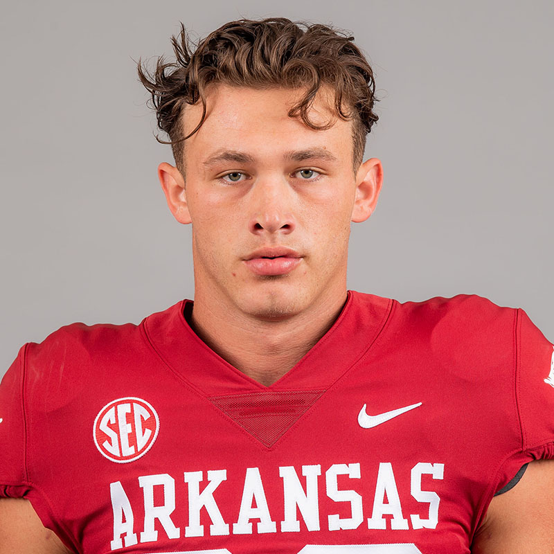 Levi Draper - Arkansas Razorbacks - Linebacker