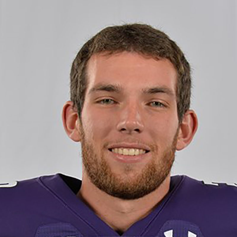 Derek Adams - Northwestern Wildcats - Punter