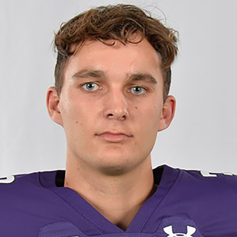 Joe DeHaan - Northwestern Wildcats - Safety