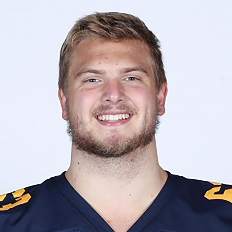 Brayden Rohme - California Golden Bears - Offensive Tackle