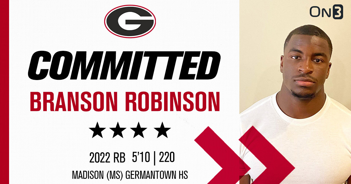 Analysis: How does Branson Robinson commitment impact Georgia?