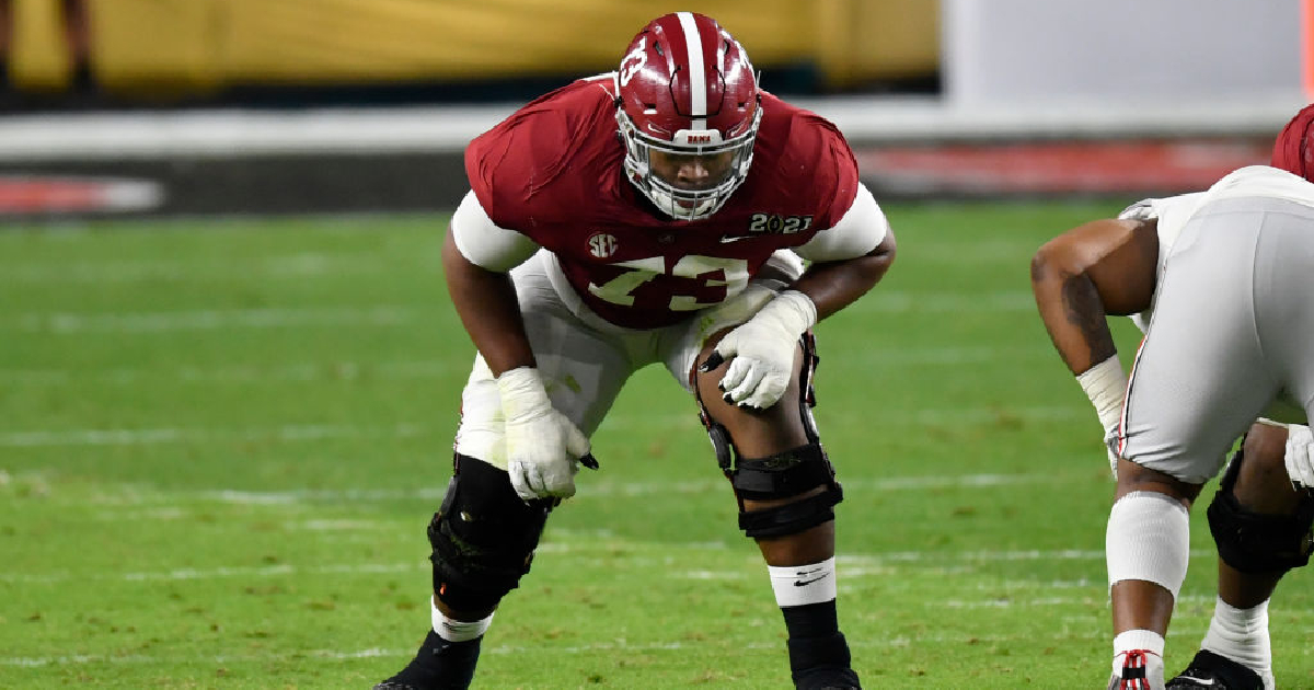 Alabama Crimson Tide football 2021 fall camp depth chart: 1.0