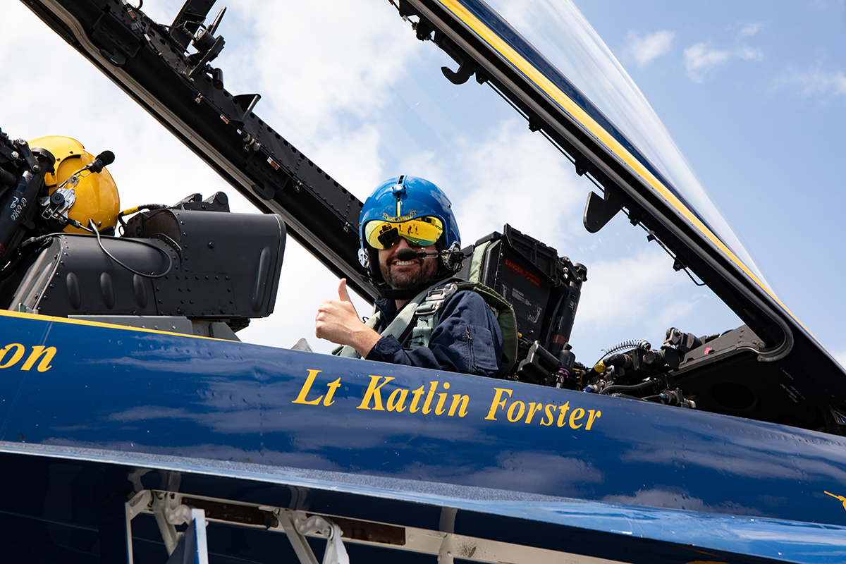 Blue Angels Ride Along: The Flying, Flipping, Hooking and Hicking - On3