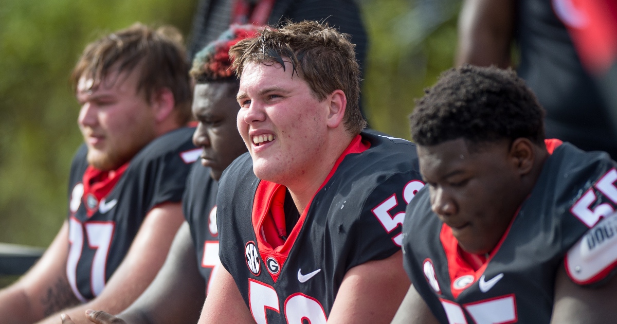 Kirby Smart jokes about ‘amphibious’ center Warren Ericson’s return