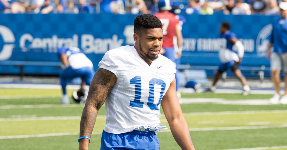 Jacquez Jones returns to Kentucky football practice - On3