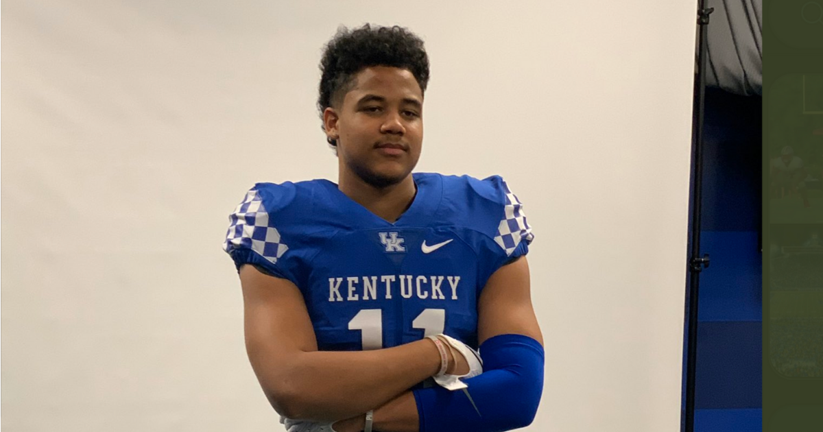 Dakota Patterson, a 4-star WR from Corbin, visiting for UK-Mizzou game ...