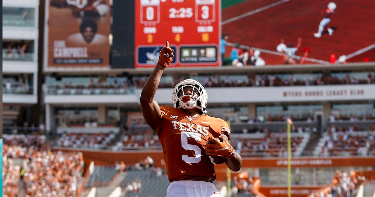 The best NFL fit for Texas running back Bijan Robinson in 2023 NFL ...