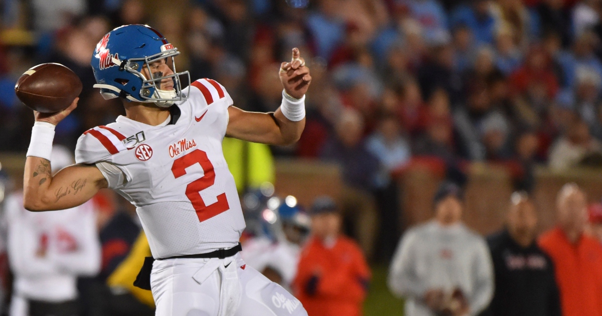 Lane Kiffin sends Matt Corral a message ahead of Ole Miss vs ...